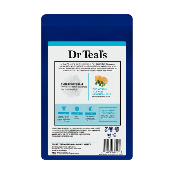 Dr Teal’s Restorative Minerals Epsom Salt 1.36kg – www.drteals.com.au